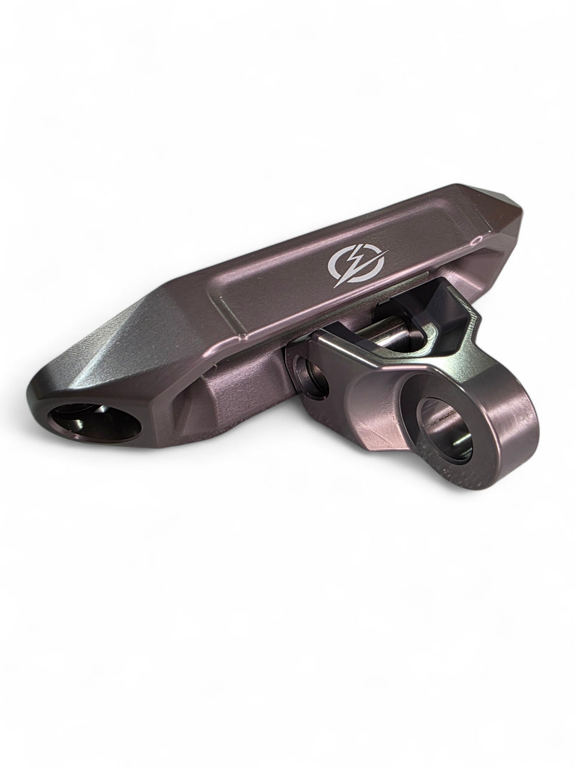 Elektric Offroad Designs UTV Winch Fairlead and Hook Anodized Gunmetal ...